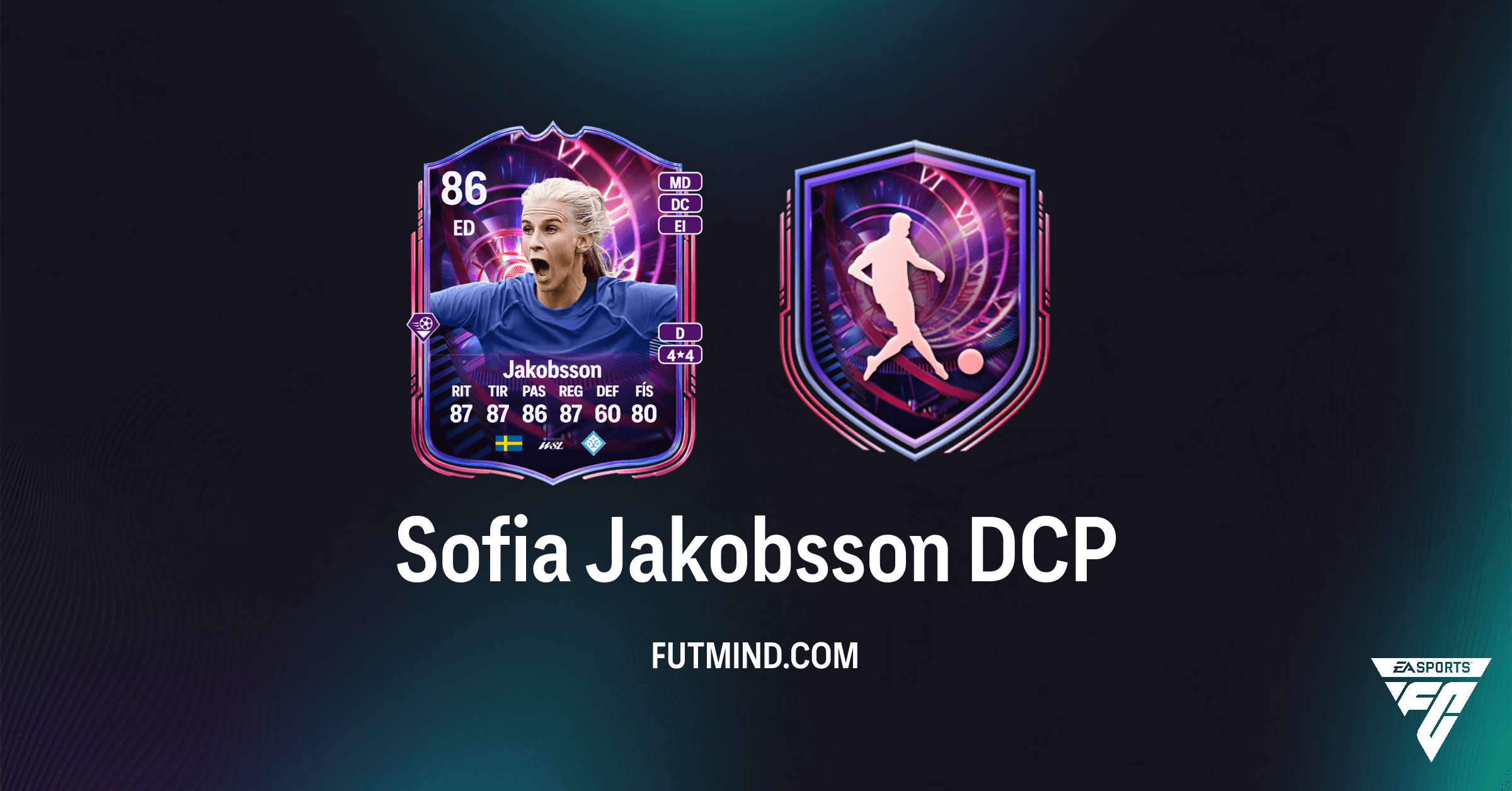 DCP Sofia Jakobsson Distorsión Temporal en FC 26 Ultimate Team: ¿Vale ...